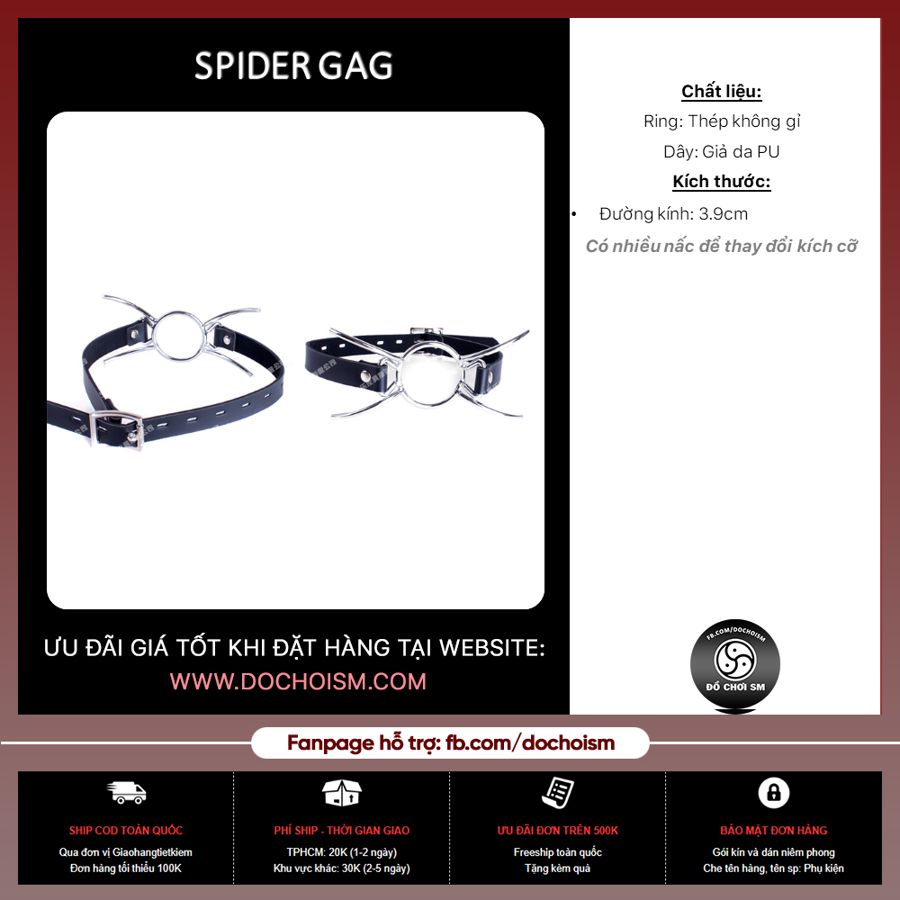 SPIDER GAG – ĐỒ CHƠI SM
